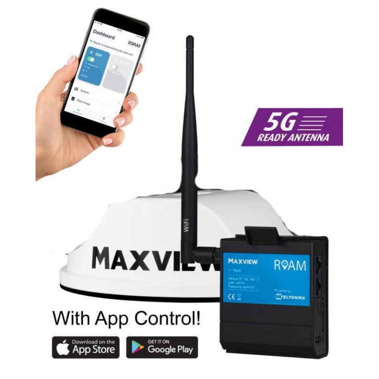 Motorhome WiFi & Caravan WiFi – 5G Ready – Maxview Roam | Auto ...